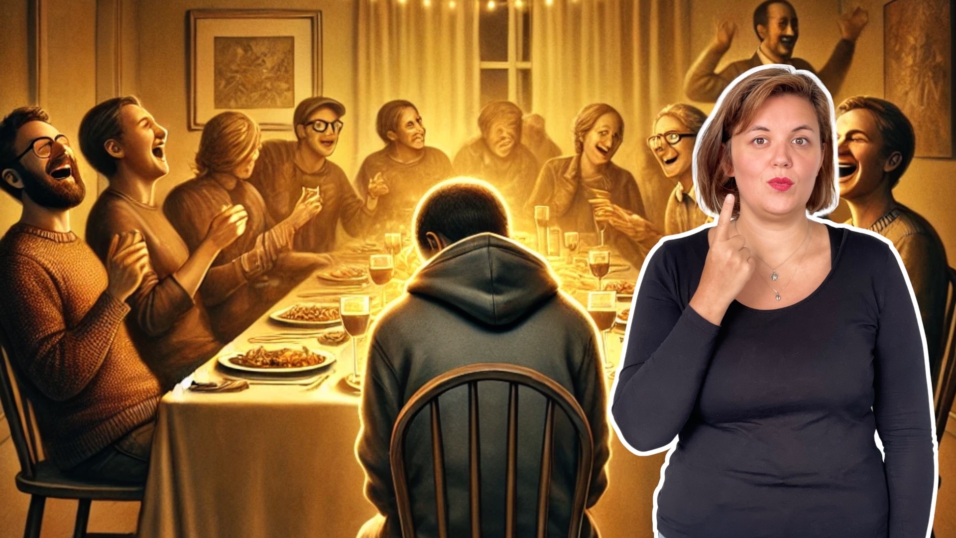 Dinner table syndrome : l'isolement des sourds aux repas familiaux ...