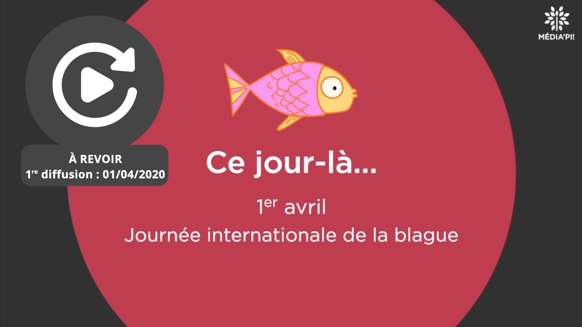 À revoir - Ce jour-là... 1er avril : journée internationale de la ...