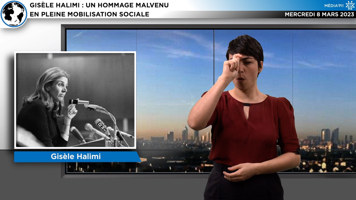 Gisèle Halimi : un hommage malvenu en pleine mobilisation sociale - Médiapi